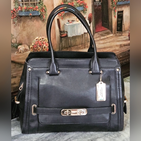 Coach | Bags | Coach Swagger Frame Satchel | Poshmark